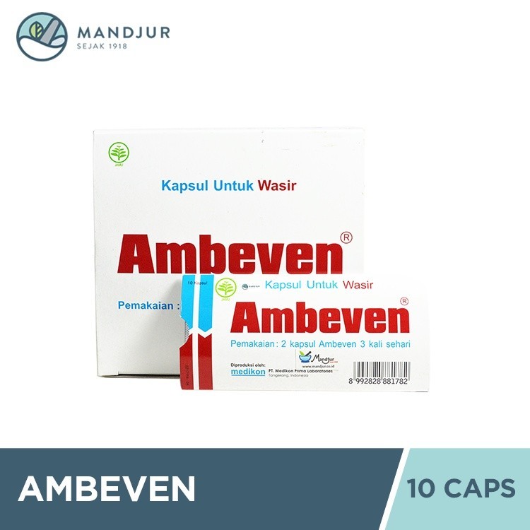 Jual Ambeven - Meringankan Gejala Wasir dan Pendarahan Saat Buang Air ...