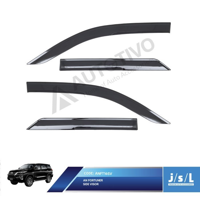 Jual All New Fortuner 2016 Side Visor JSL Talang Air | Shopee Indonesia