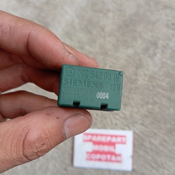 Jual Relay Siemens 12V 0025420319 Original Mercedes-Benz Mercy A140 ...