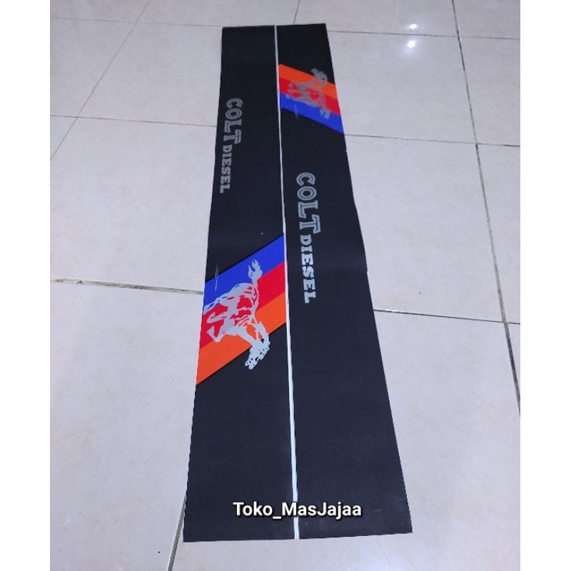 Jual Sticker stiker list pintu dop colt diesel kuda / stiker mitsubishi ...