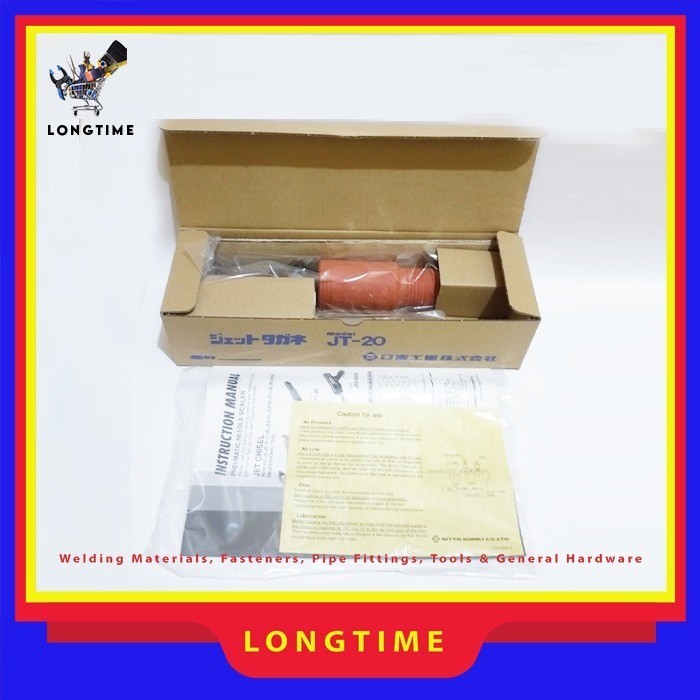 Jual Nitto Kohki JT-20 Pneumatic Jet Chisel Needle Scaler Scaling JT 20 | Shopee Indonesia