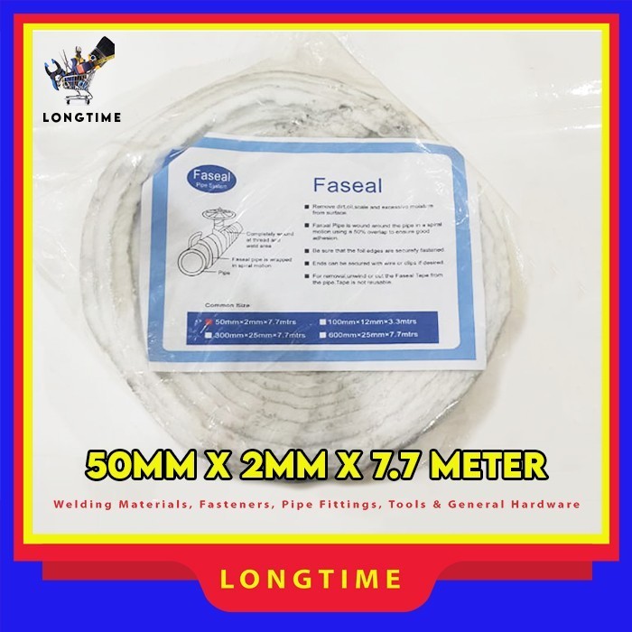 Jual Wrap Tape Pipe Insulation tape Pelindung Temperatur Isolasi Pipa ...