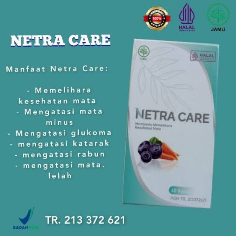 Jual NETRACARE ASLI NETRA CARE ORIGINAL NETRACARE OBAT MATA PLUS ...