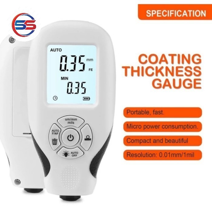Jual Coating thickness gauge Fe NFe alat ukur ketebalan Cat | Shopee ...