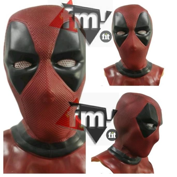 Jual Terlaris Topeng Deadpool Mask Marvel Xmen Dead Pool Full Face ...