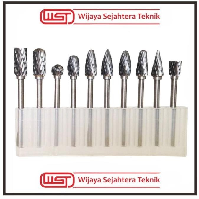 Jual Mata tuner set 10 pcs gerinda bor metal korek motor | Shopee Indonesia