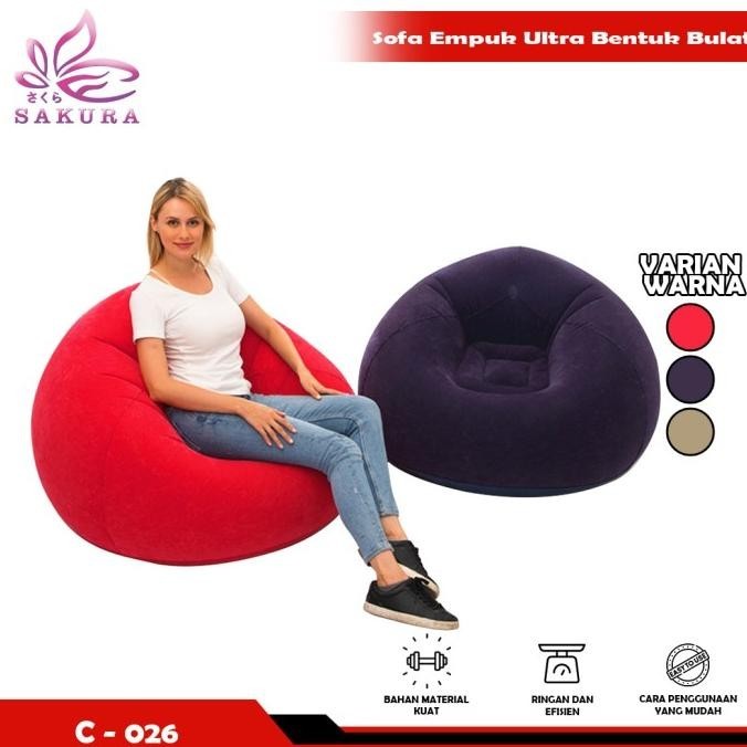 Jual Sofa Big Bentuk Bulat Ultra Bean Bag Murah - SOSOYO | Shopee Indonesia