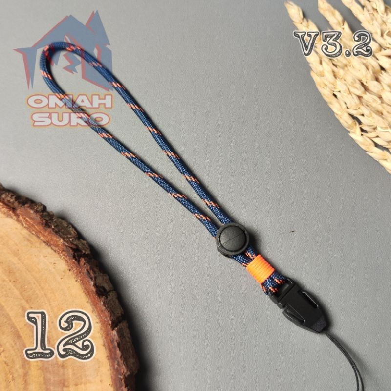 Jual V3.2 WRIST STRAP PARACORD LANYARD HAND/ FINGER TALI GANTUNGAN HP ...