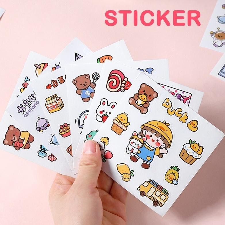 Jual Sticker Diary Book Aesthetic Sticker Deco Stiker Tumblr Botol Hp ...