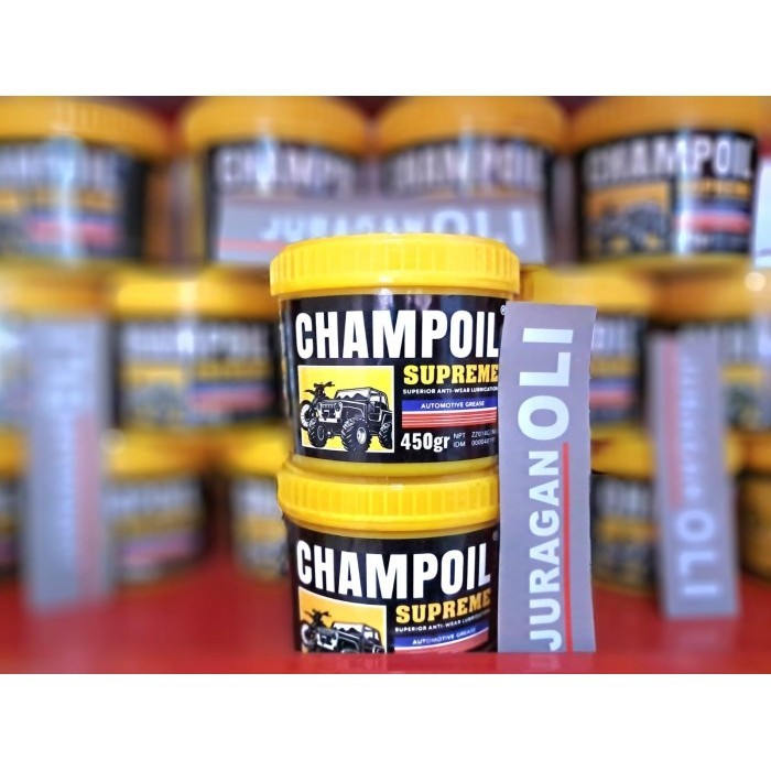 Jual Grease CHAMPOIL KUNING HITAM 24 X 0.45KG | Shopee Indonesia