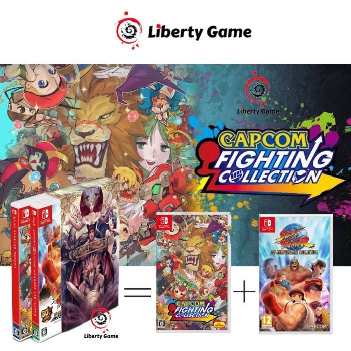 Jual PROMO NINTENDO SWITCH CAPCOM FIGHTING COLLECTION BUNDLE (2 GAMES ...