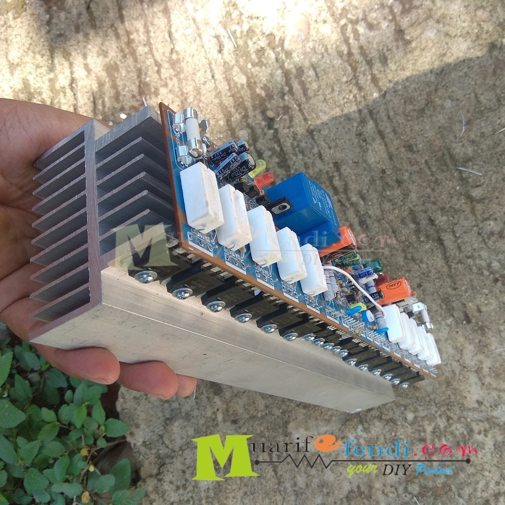 Jual KIT Power Amplifier Ampli APEX B500 B 500 TEF B500TEF V3A CLASS AB ...