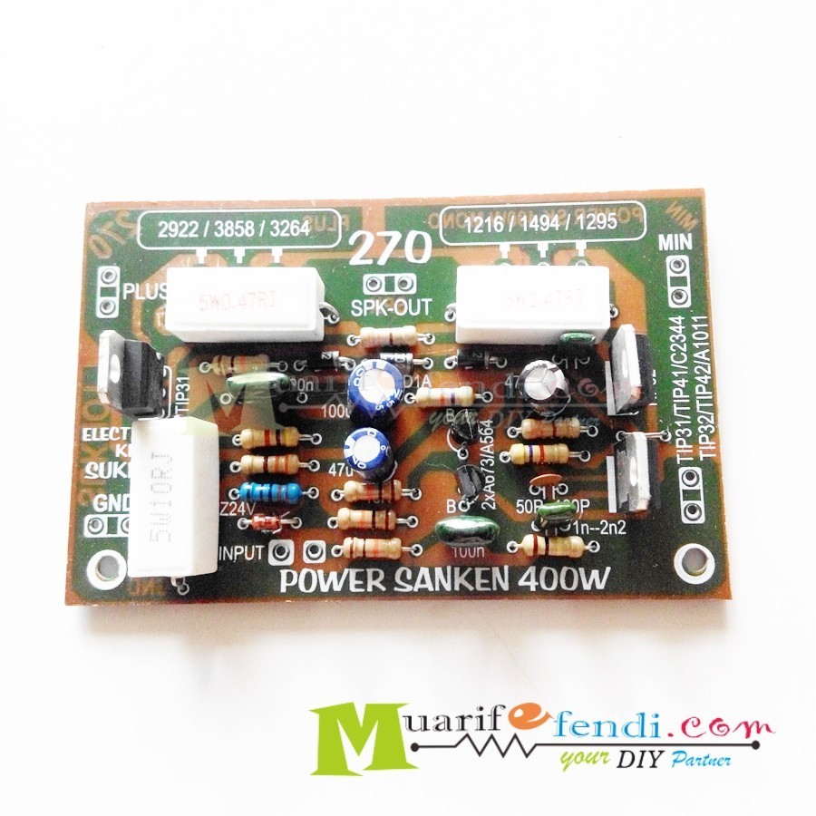 Jual KIT Power Amplifier 400 Watt Sukhoy SOCL | Shopee Indonesia