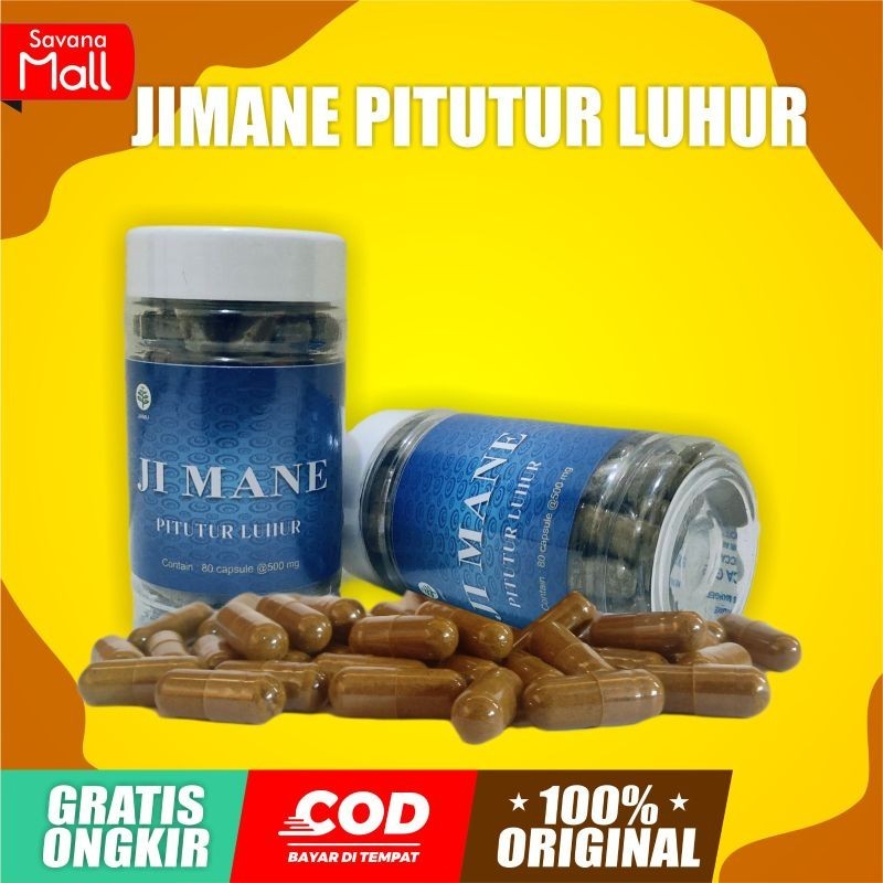 Jual 100% ASLI Jimane Pitutur Luhur | Jamu Kapsul Jiman Dan Habat Ali ...