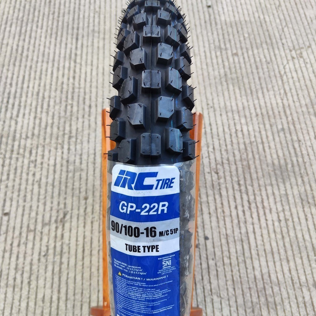 Jual JAGAT Ban motor semi trail IRC GP22 90 100 16 tubetype | Shopee ...