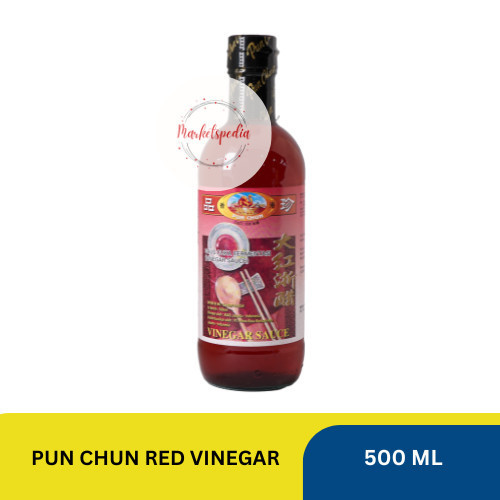 Jual Red Vinegar Sauce / Cuka Merah / Vinegar Sauce Pun Chun 500Ml ...