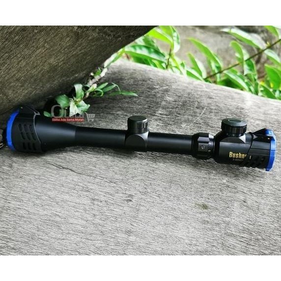 Jual Teleskop Senapan Angin Bushnell 3-9X40Eg-D Flip Biru Teropong ...