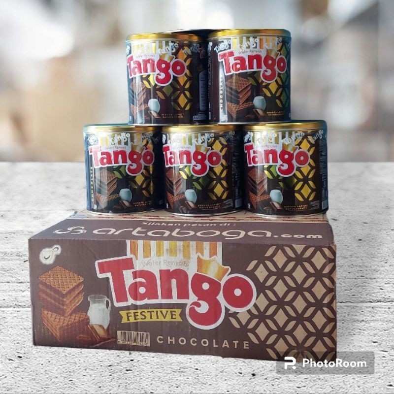 Jual Wafer Tango Kaleng 1 Dus / Karton Isi 6 Pcs | Shopee Indonesia