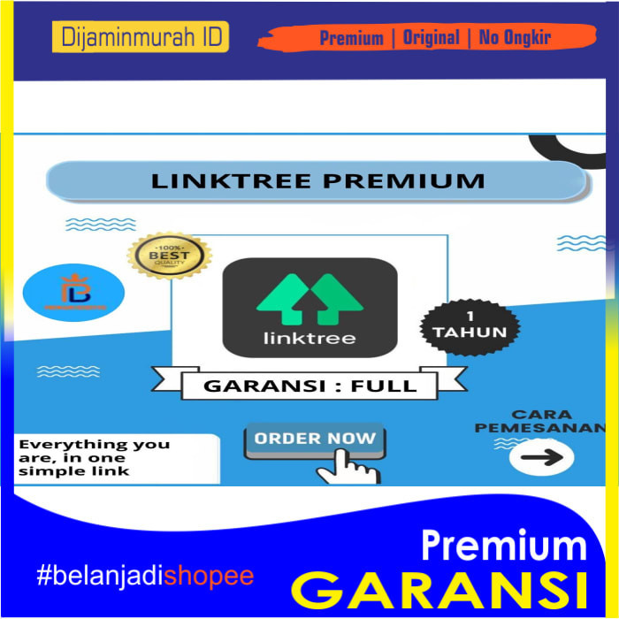 Jual [Cek Deskripsi] Linktree Linktree Pro Linktree Murah 1 Tahun Langsung Diproses | Shopee ...