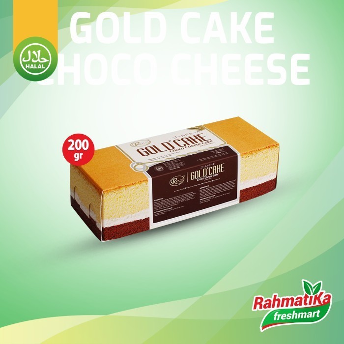 Jual Rious Gold Cake - Choco Cheese Cake Bernardi 200 gram | Shopee ...