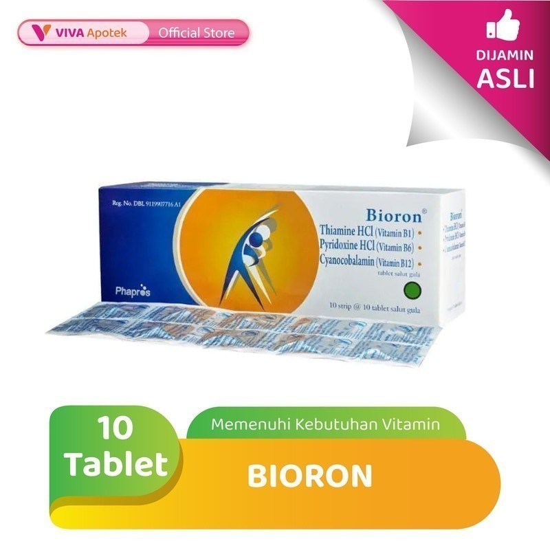 Jual Bioron Tablet 10`S | Shopee Indonesia