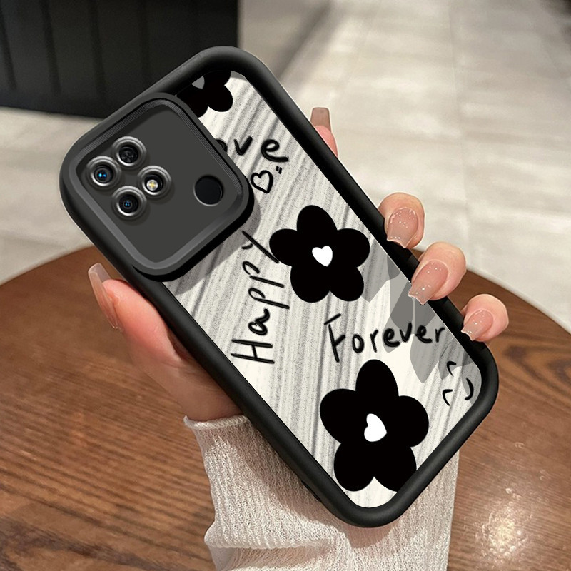 Jual Casing Hp Xiaomi Redmi 10C Case hp ponsel pola bunga dan cinta ...