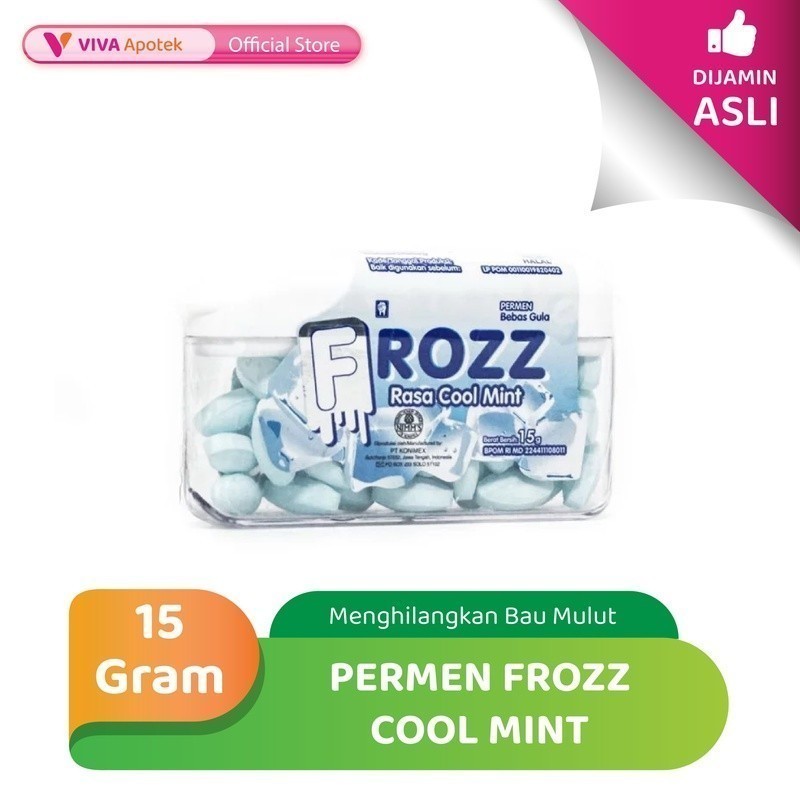 Jual Permen Frozz Cool Mint 15Gr | Shopee Indonesia