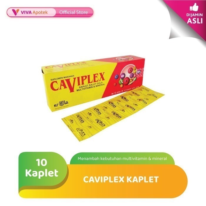 Jual Caviplex untuk Kebutuhan Multivitamin & Mineral (10 Kaplet ...