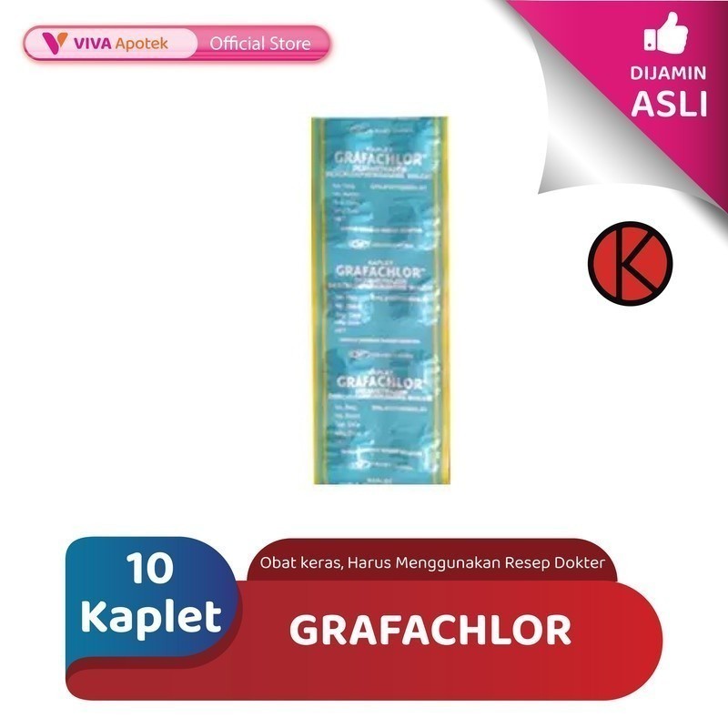 Jual Grafachlor / Gatal / Peradangan / Anti Alergi (10 Kaplet) | Shopee ...