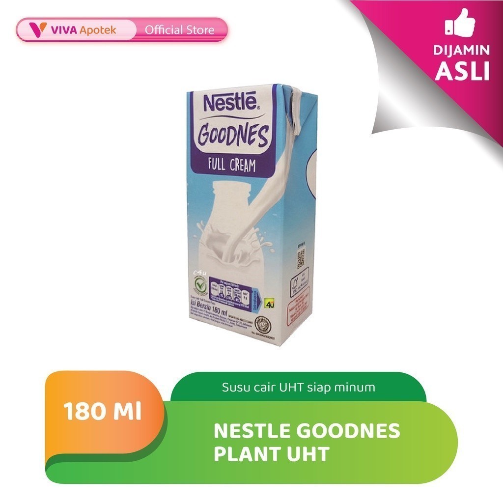 Jual Nestle Goodnes Plant UHT (180 ml) | Shopee Indonesia