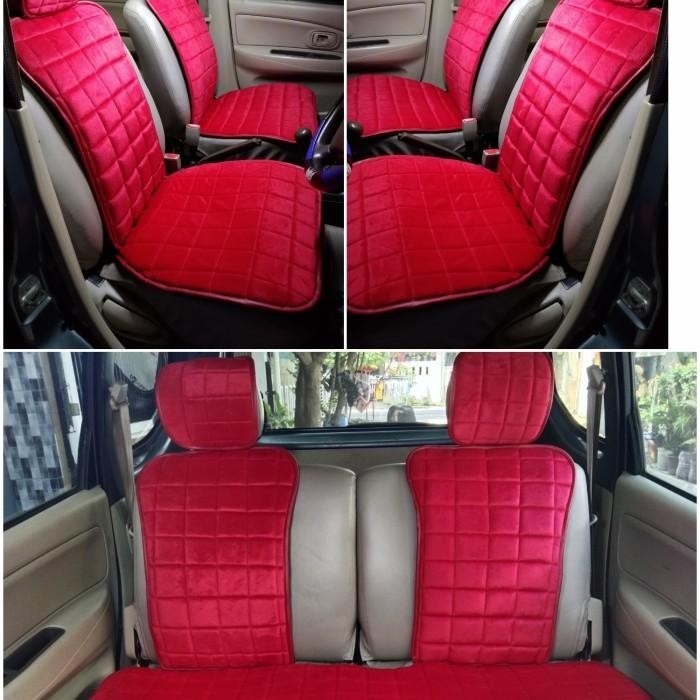 Jual ALAS DUDUK JOK MOBIL BAHAN BLUDRU FULSET DEPAN BELAKANG DAN ...