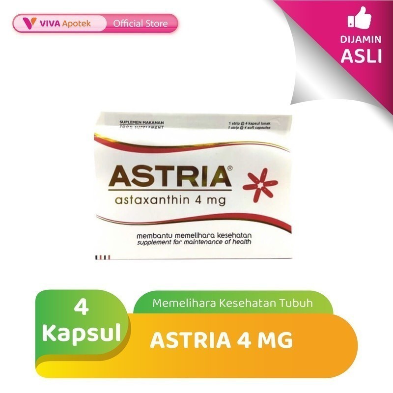 Jual Astria 4Mg Catch Cover untuk Memelihara Kesehatan (4 Kapsul ...