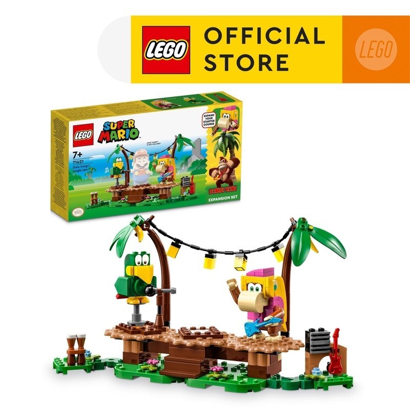Jual LEGO Super Mario 71421 Dixie Kong’s Jungle Jam Expansion Set ...