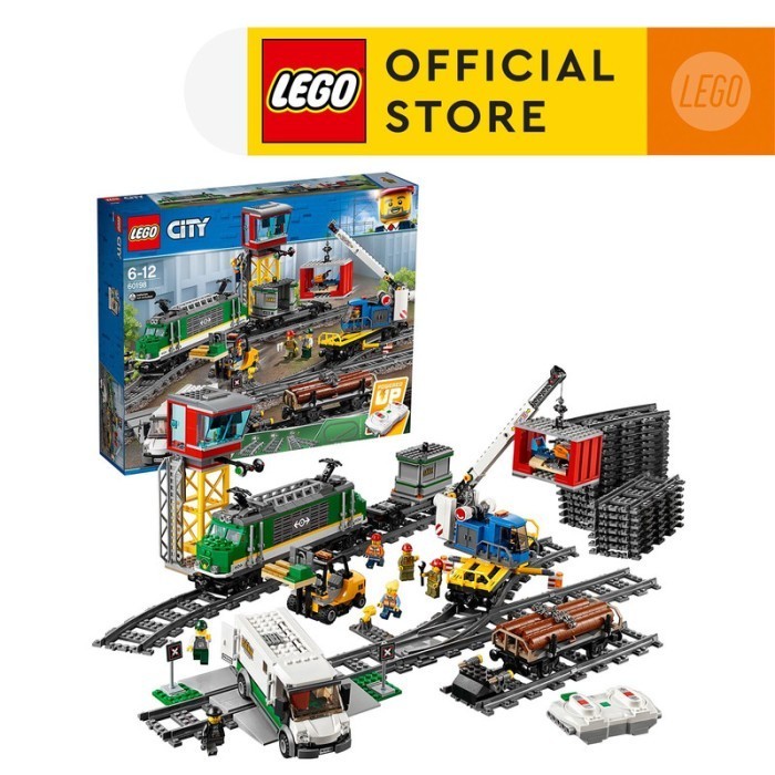 Jual LEGO City Trains 60198 Cargo Train (1226 Buah) | Shopee Indonesia