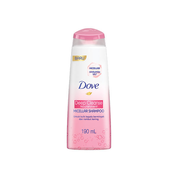 Jual DOVE SHP MICELLAR DEEP CLEANSE 190ML | Shopee Indonesia