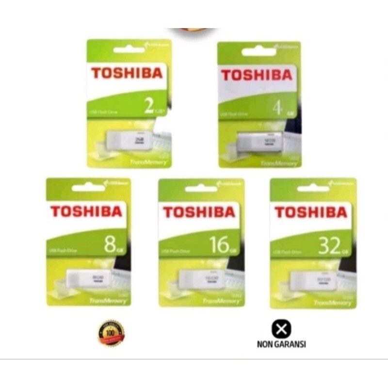 Jual Flashdisk Toshiba 2GB 4GB 8GB 16GB 32GB 64GB FD packing Press ...