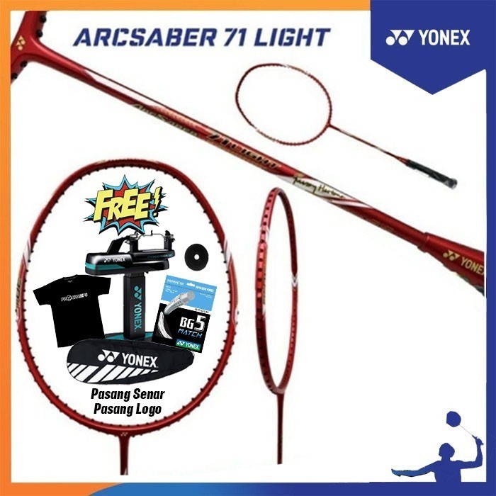 Jual Yonex Arcsaber 71 Light Rudy Hartono Raket Badminton Original | Shopee Indonesia