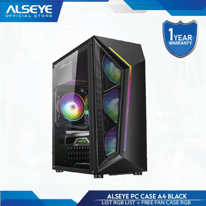 Jual Pc Gaming A4 Alseye Hitam Promo | Shopee Indonesia