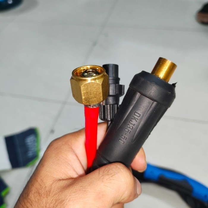 Jual Stang Las Argon / Tig Torch Set Double Cable Wp-26 Panjang 4 Meter ...