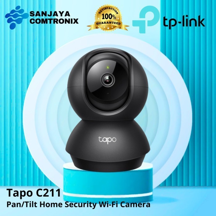 Jual TP-LINK TAPO C211 Pan/Tilt Home Security Wi-Fi Camera | Shopee Indonesia