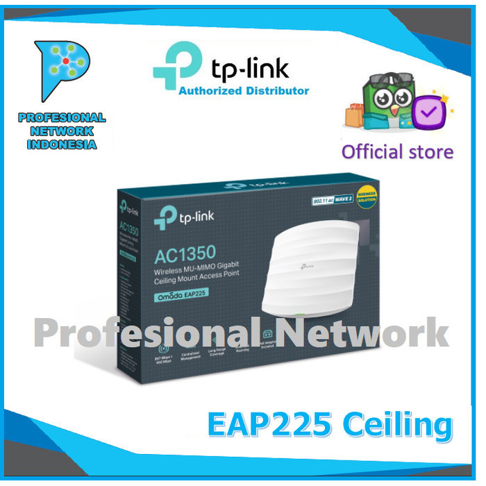 Jual Tp-Link Eap225 Ac1350 Wireless Dual Band Gigabit Ceiling Mount ...