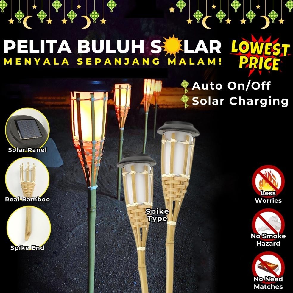 Jual READYY STOCK >>> 2024 LAMPU TENAGA SURYA SOLAR LED PELITA BULUH ...