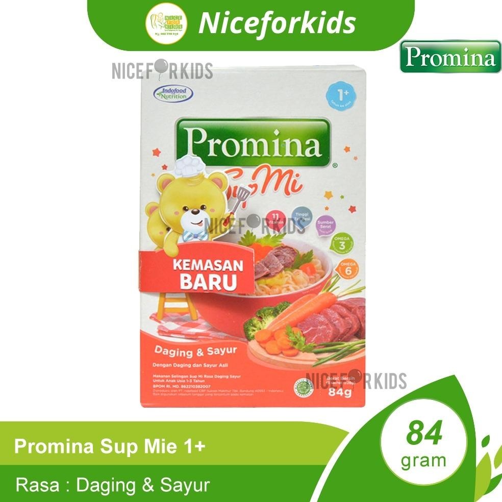 Jual tomonimart Promina Sup Mie Instant untuk Anak usia 1 tahun keatas ...