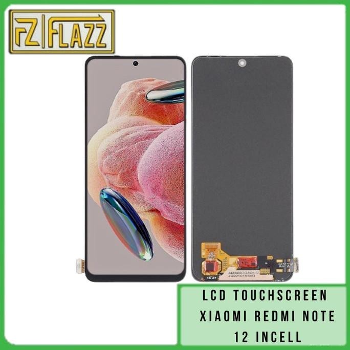 Jual LCD TOUCHSCREEN XIAOMI REDMI NOTE 12 4G 5G INCELL BLACK FULLSET | Shopee Indonesia