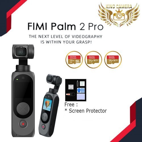 Jual FIMI Palm 2 Pro 3-axis 4K 1/2" CMOS SENSOR GIMBAL POCKET CAMERA | Shopee Indonesia