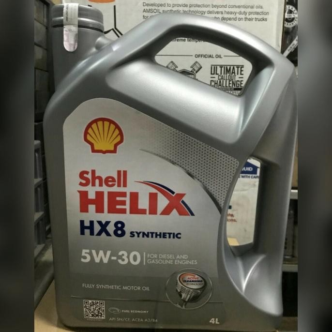 Jual Gratis Ongkir SHELL Helix HX8 5W-30 oli pelumas mesin mobil SN/CF ...