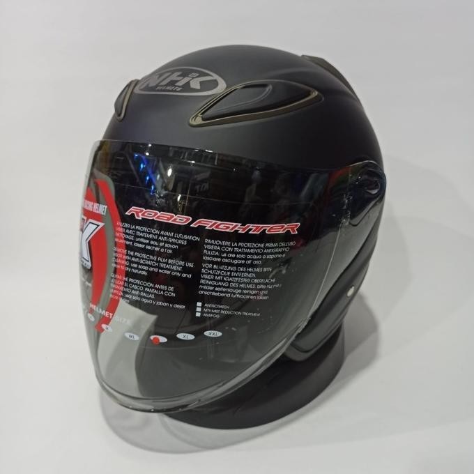 Jual HELM NHK R6 SOLID POLOS UKURAN XXL | Shopee Indonesia