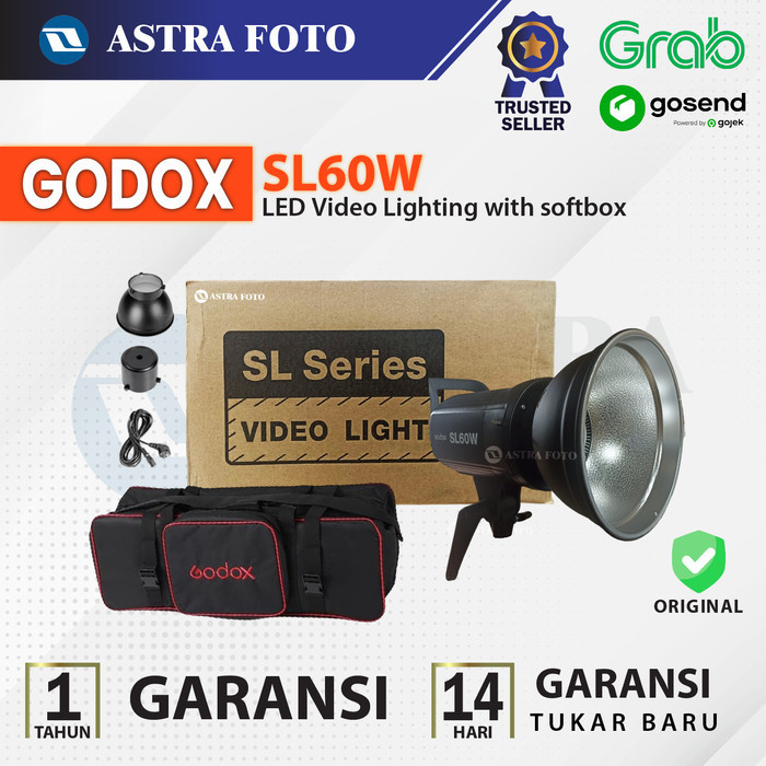 Jual GODOX SL-60W VIDEO LED BOWENS MOUNT SL60 W LAMPU STUDIO | Shopee ...