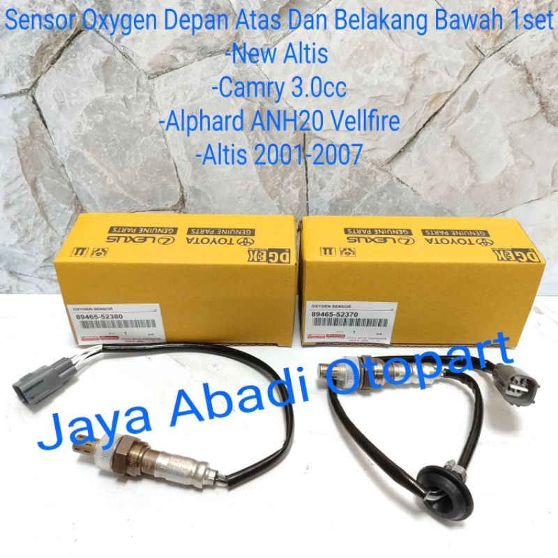 Jual Sensor Oxygen Depan Belakang Atas Bawah Altis New Altis Camry 3 ...