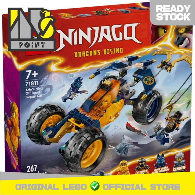 Jual LEGO 71811 - Ninjago - Arin's Ninja Off-Road Buggy Car | Shopee ...
